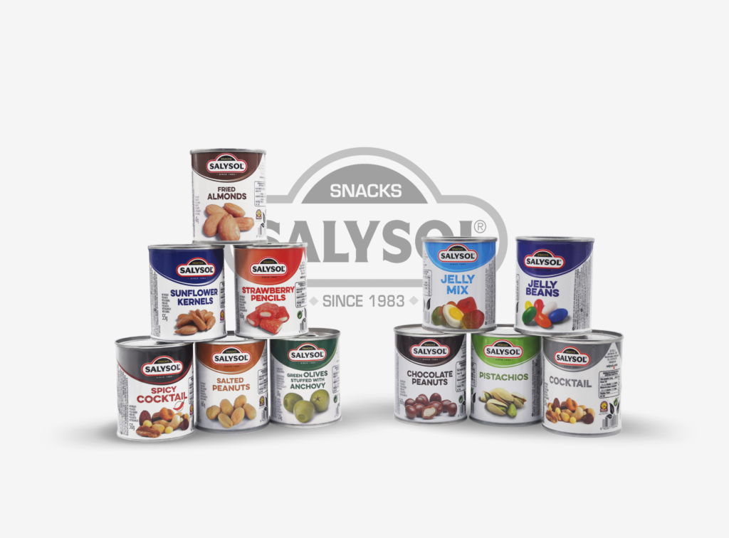 Conoce la familia de productos SALYSOL - Frutos secos y Snacks Salysol